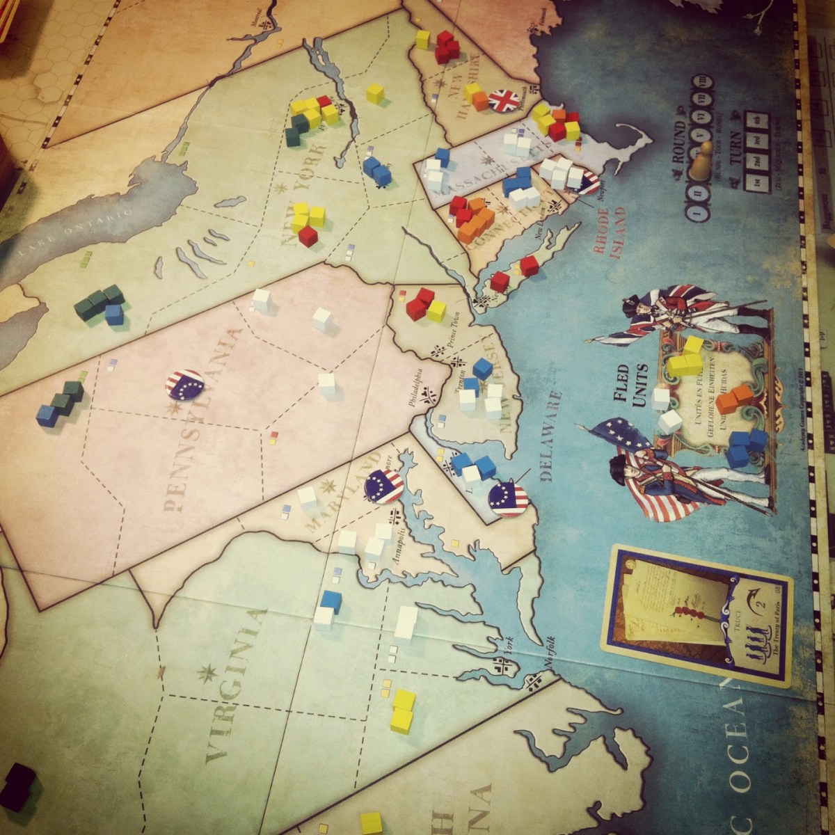Boardgames of the American Revolution, Part I | Brooklyn Wargaming