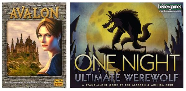 New Game Weekend: The Resistance: Avalon and One Night Ultimate ...