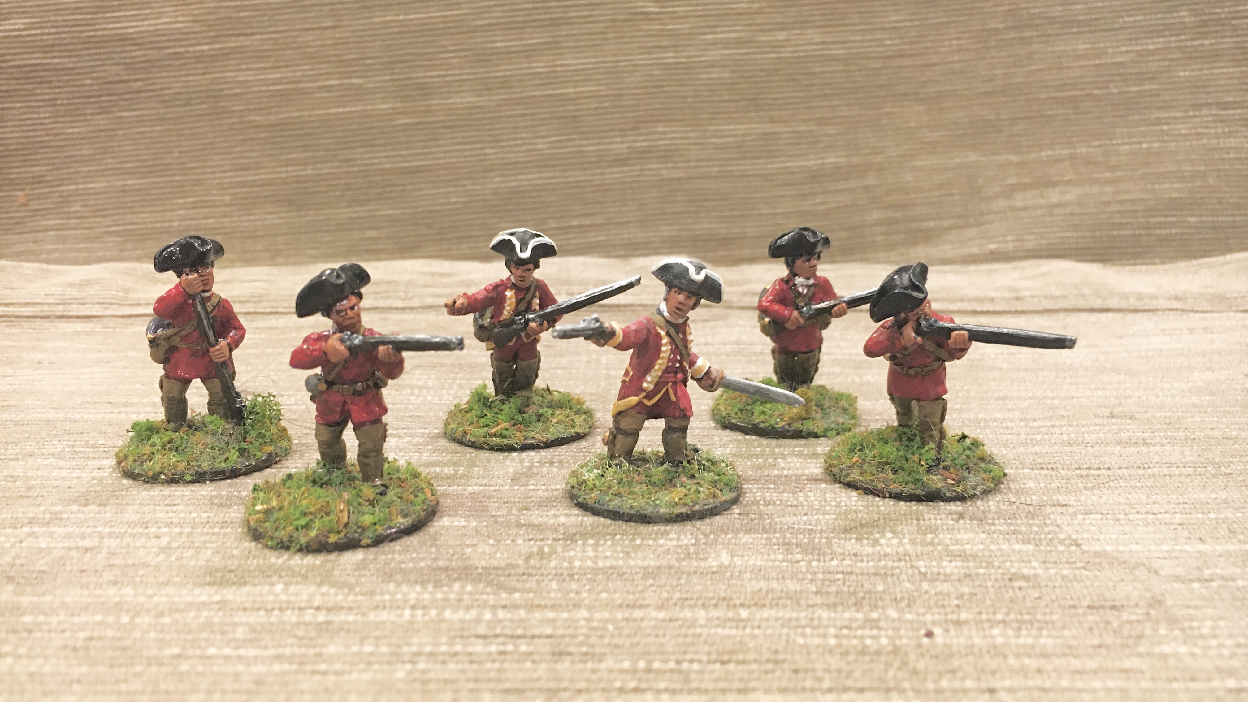 French and Indian War: British Colonial Militia from Kings Mountain ...