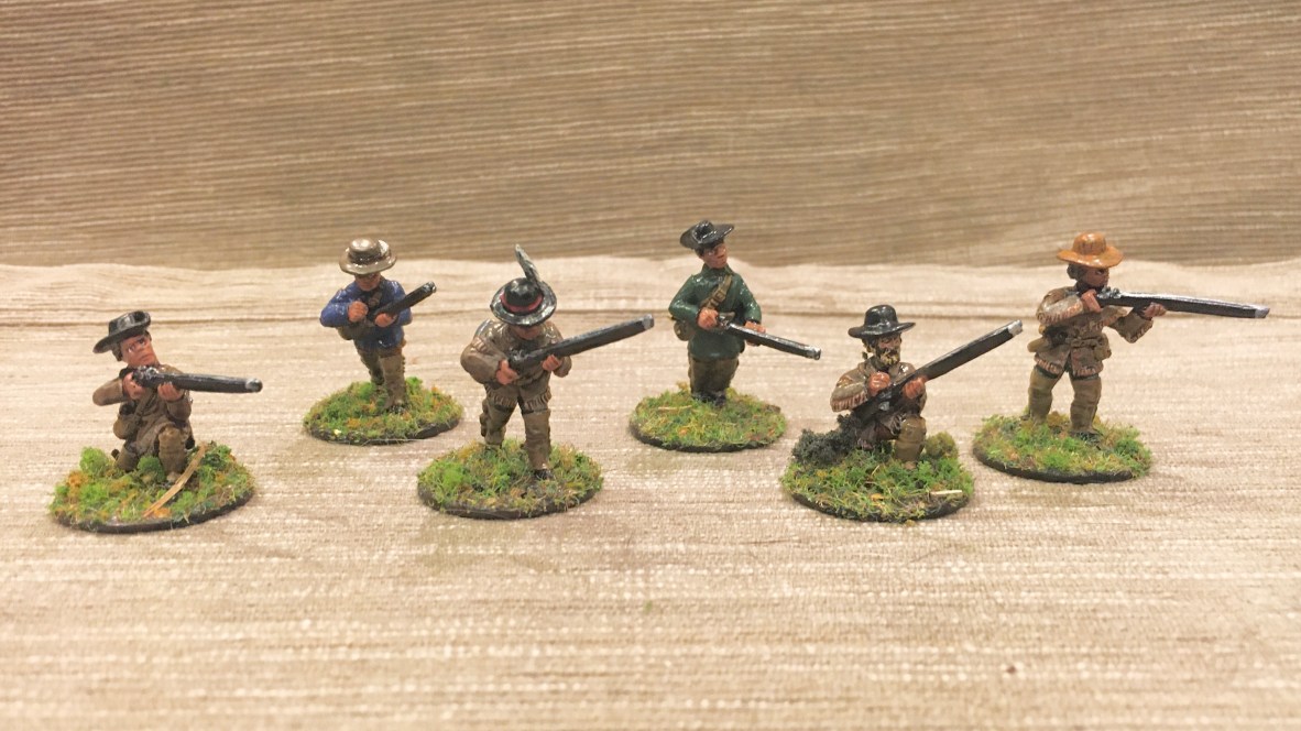 French and Indian War: British Colonial Militia from Kings Mountain ...